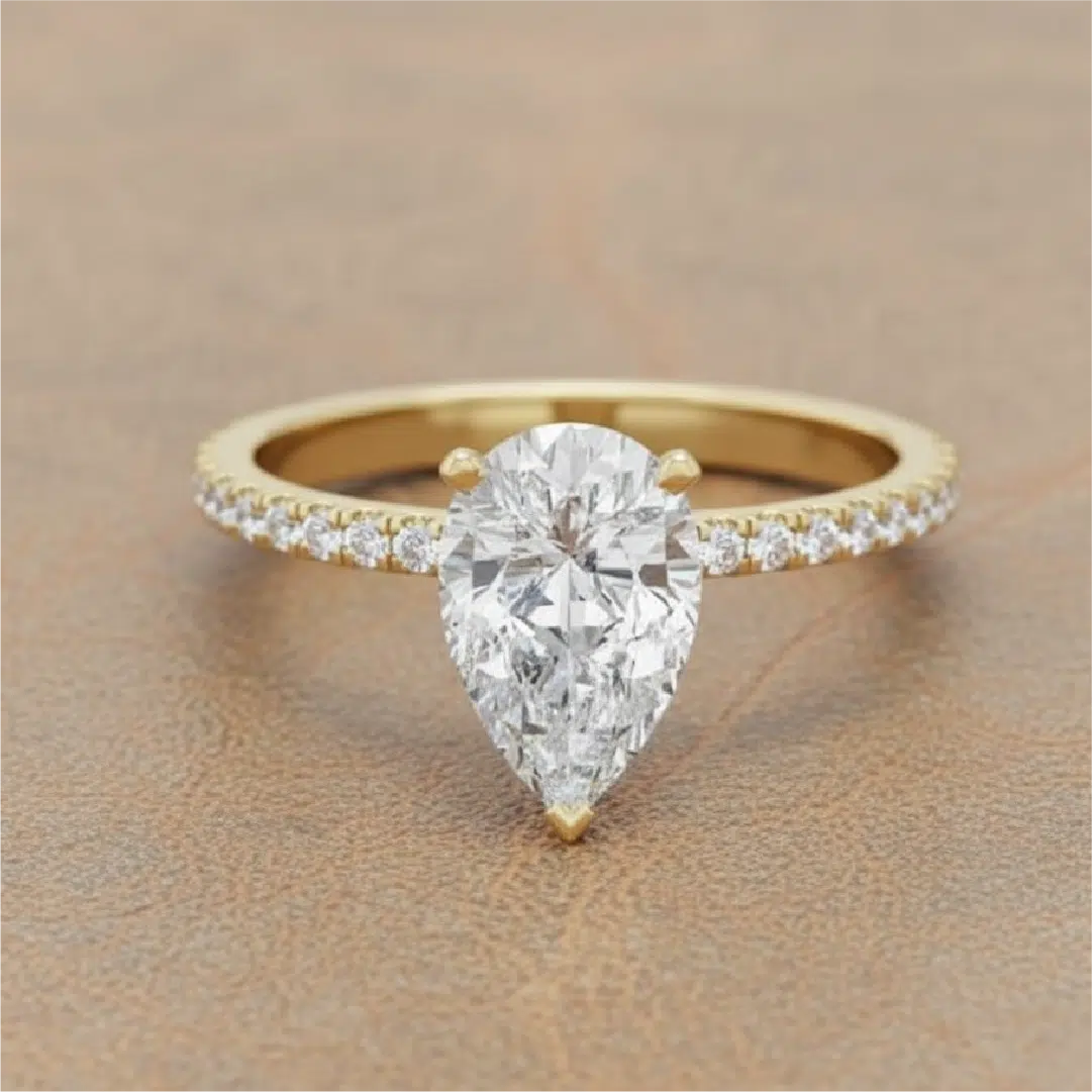 Best Setting for Pear-Shaped Engagement Rings - A Complete Guide