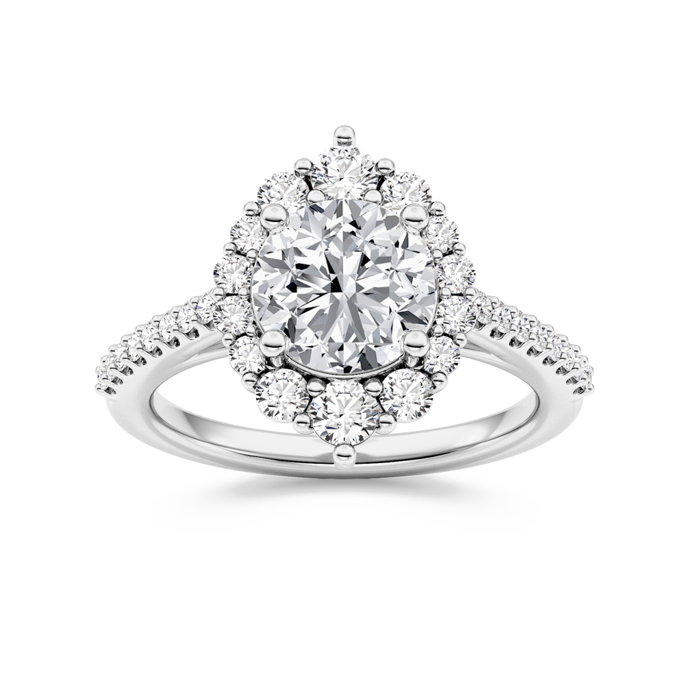 Lab Grown Ever Bloom Diamond Engagement Ring - LA JOYA