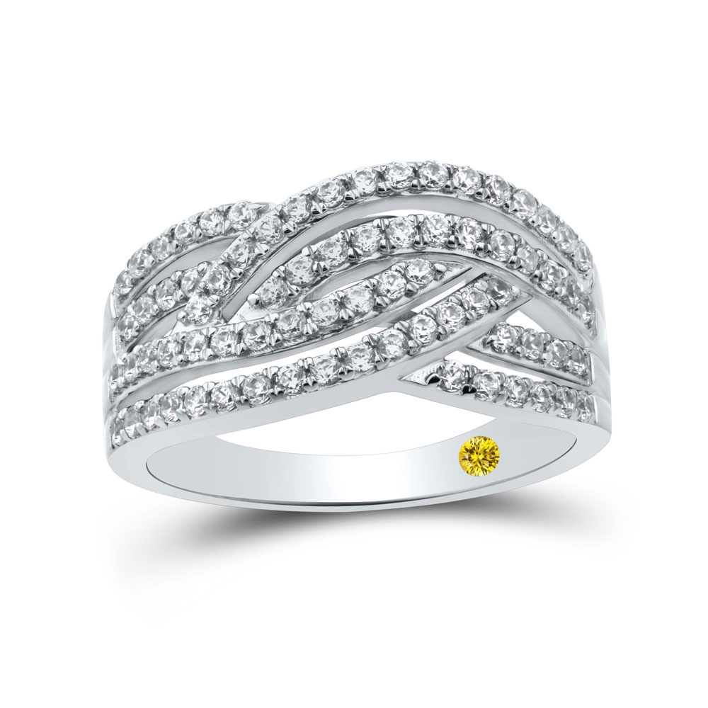 Story Lab Grown Interwoven Diamond Ring - LA JOYA