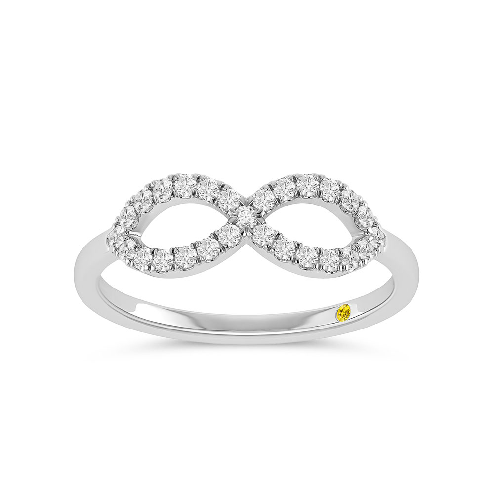 Kismet Lab Grown Infinity Diamond Ring - LA JOYA